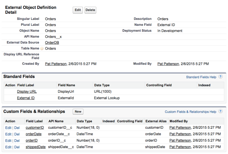Interact with the external data using External Objects in Salesforce ...