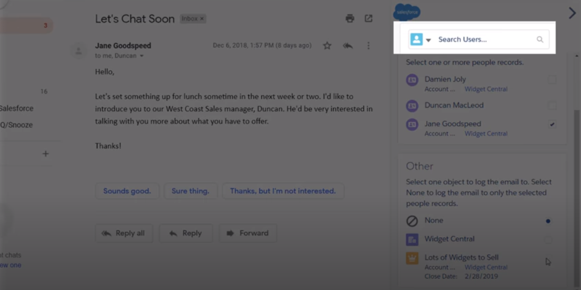 Let's connect your Gmail and Outlook inbox with Salesforce - 360 Degree ...